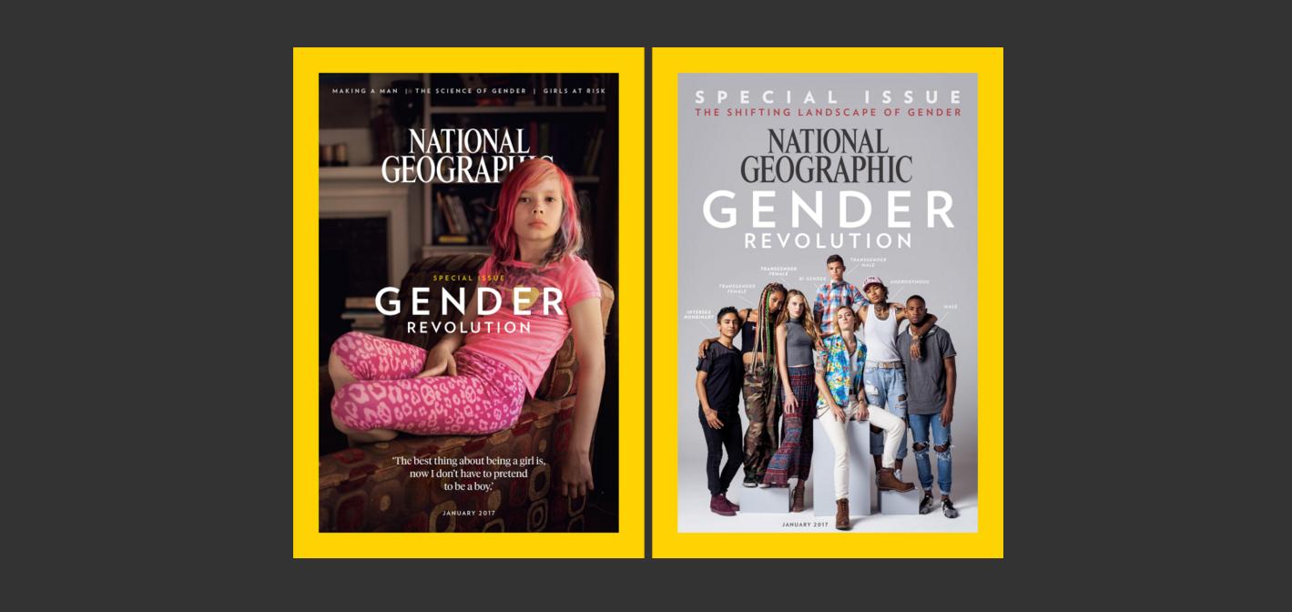 Enfant transgenre pour la Une de National Geographic - medias-presse.info