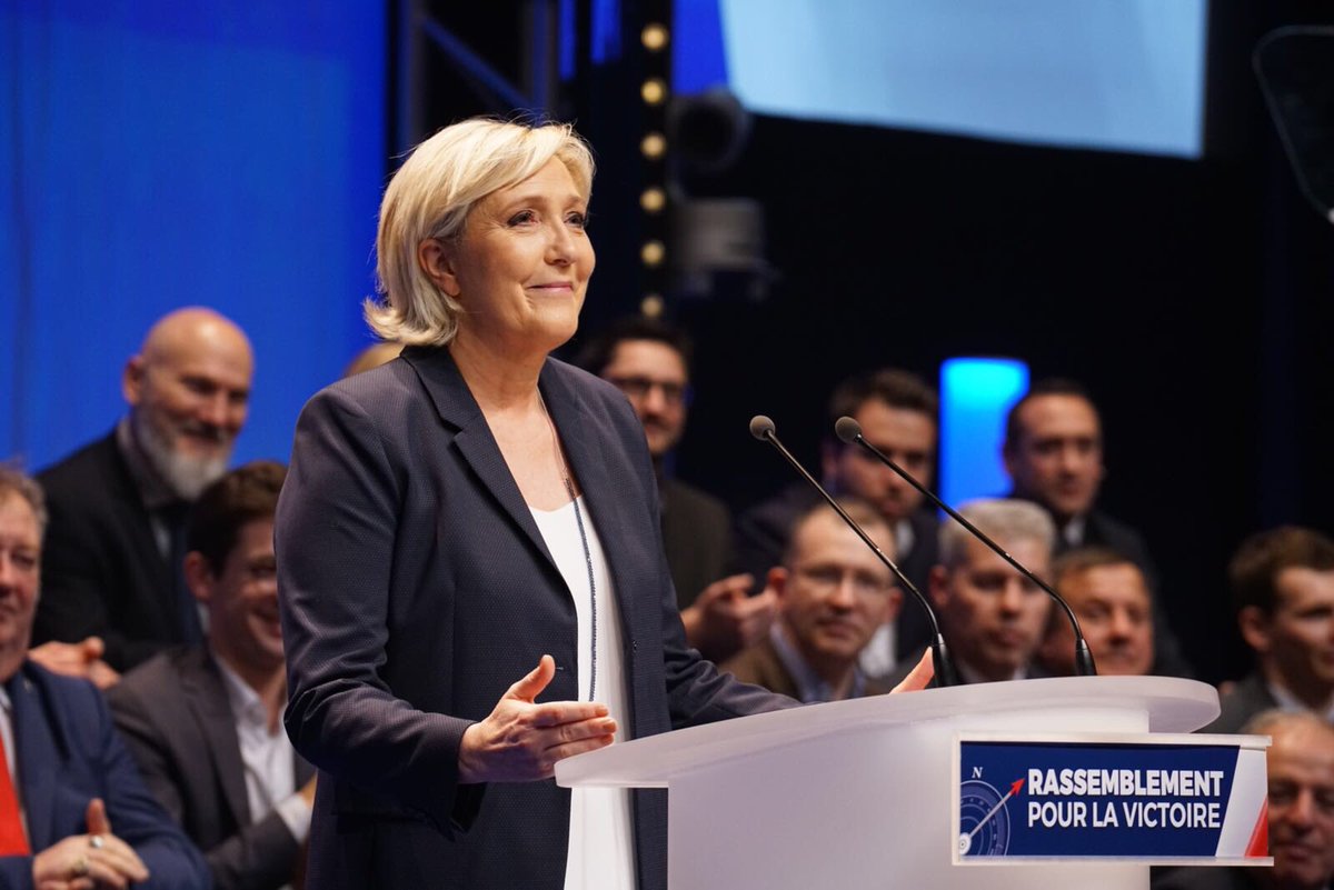 Le Front National a déjà été le Rassemblement National et le nom est ...