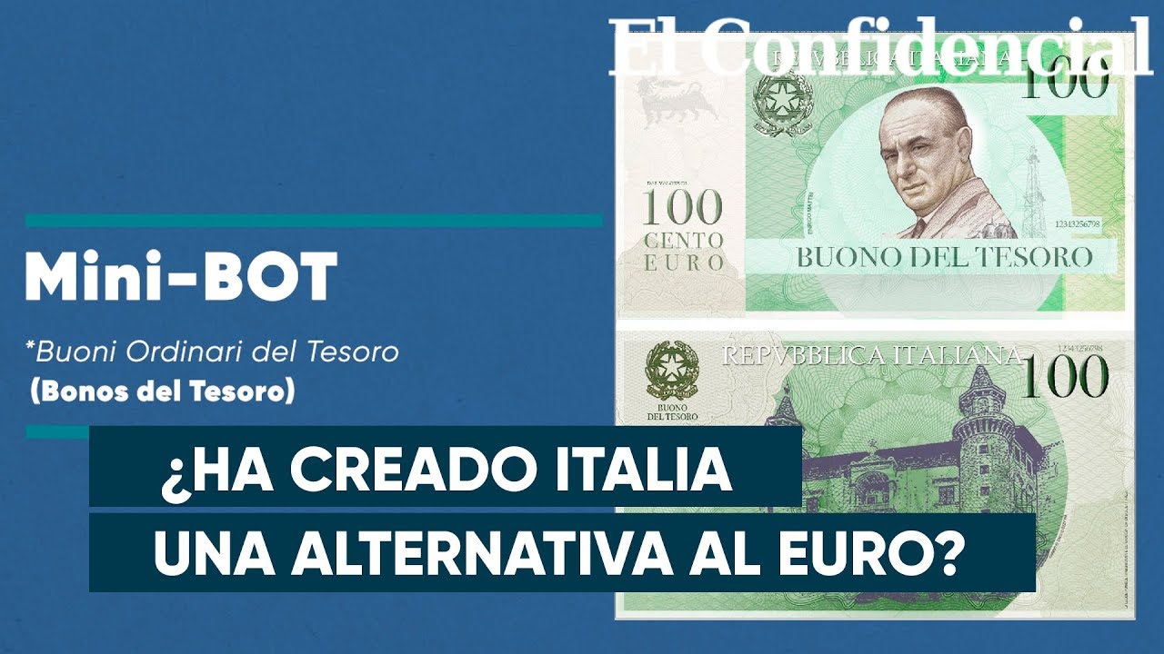 L'Italie va tester le mini-Bot ? Le début de la fin de l'euro ...