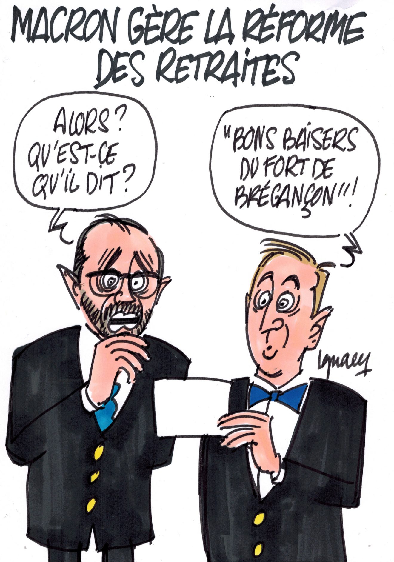 Ignace Macron Gère La Réforme Des Retraites Medias