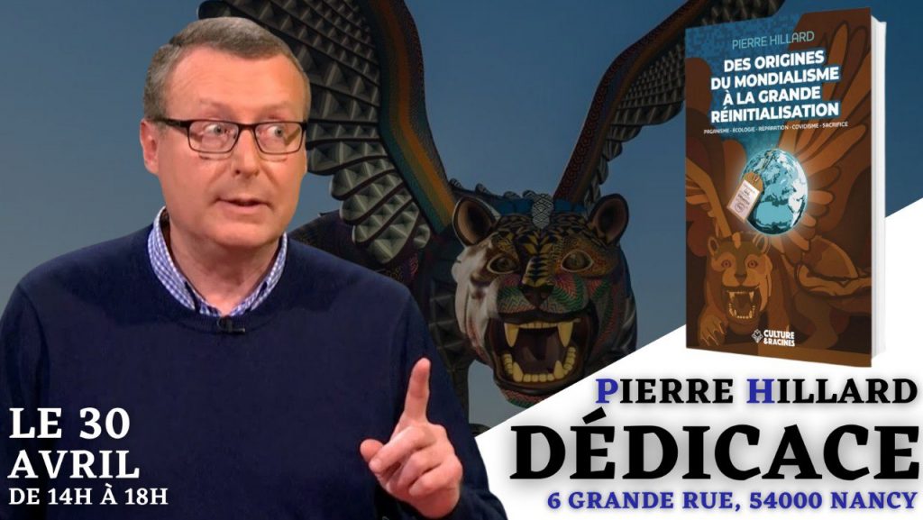 Pierre Hillard dédicace le 30 avril 2022 à Nancy - medias-presse.info