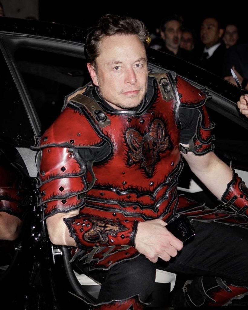 Elon Musk et Baphomet - medias-presse.info