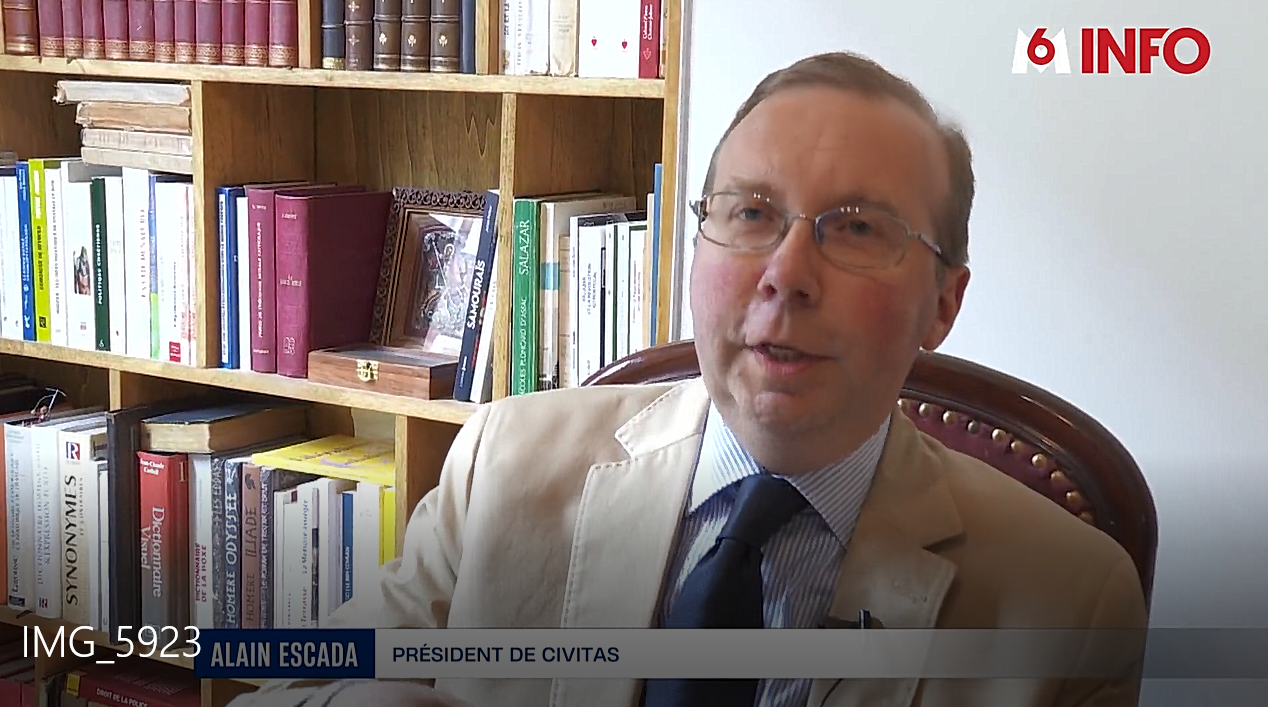Alain Escada au JT de M6 pour défendre l'honneur des catholiques ...